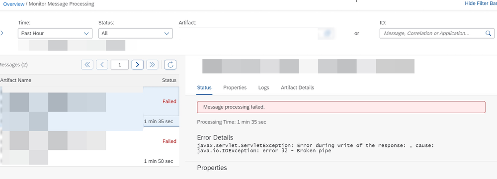 Troubleshooting Gateway Timeout When Triggering SAP BTP APIM Endpoint