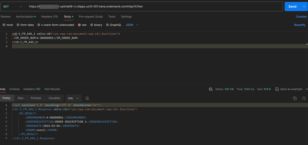 RFC adapter in the iFlow development