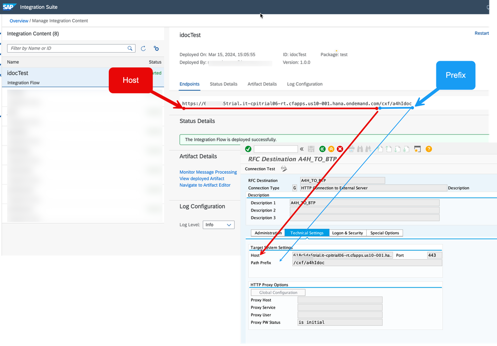 How to receive an IDOC sent from SAP on-premise system on the SAP BTP ...
