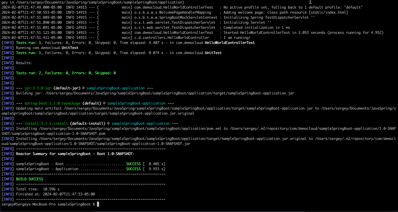 Deploying JAVA Spring Boot Application to the SAP BTP Cloud Foundry Instance
