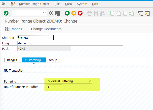 Using Buffering When Working with Number Ranges