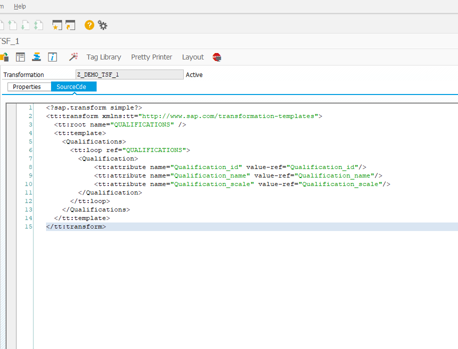 Example Of Using Simple Transformations In Sap