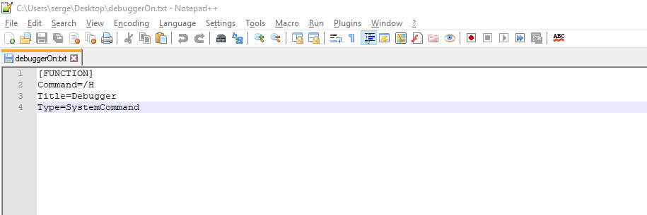 Main Keyboard Shortcuts When Working with the ABAP Debugger