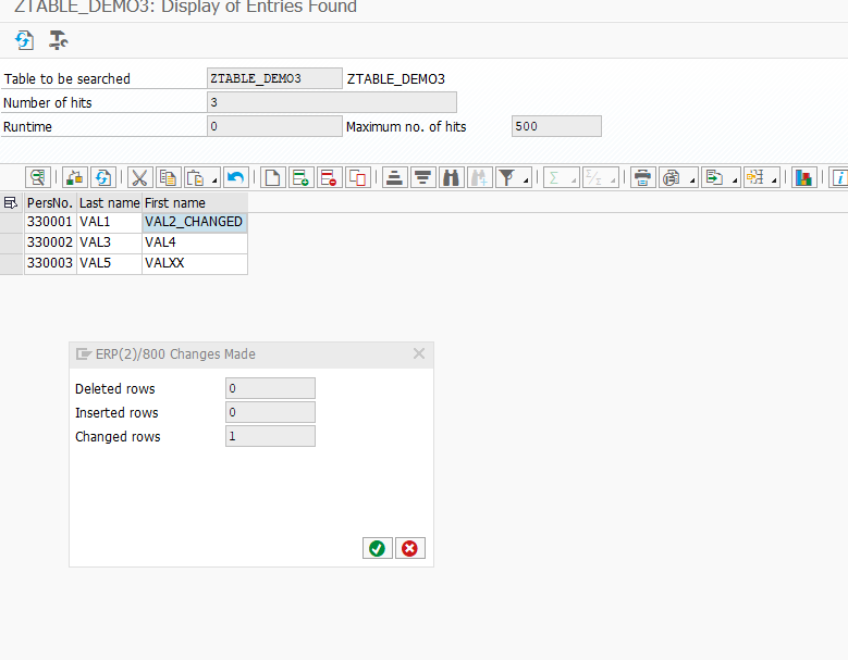 Viewing the Change Log of a Table After Using SE16N_INTERFACE