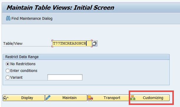 Quickly Find a Node in SPRO