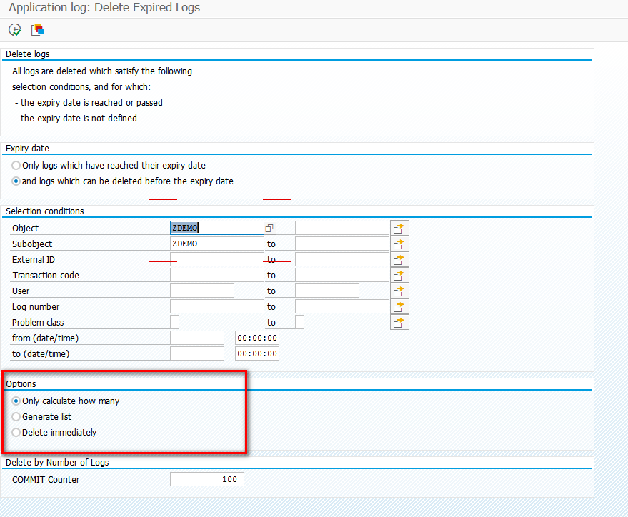 Creating a Custom Application Log for SLG1